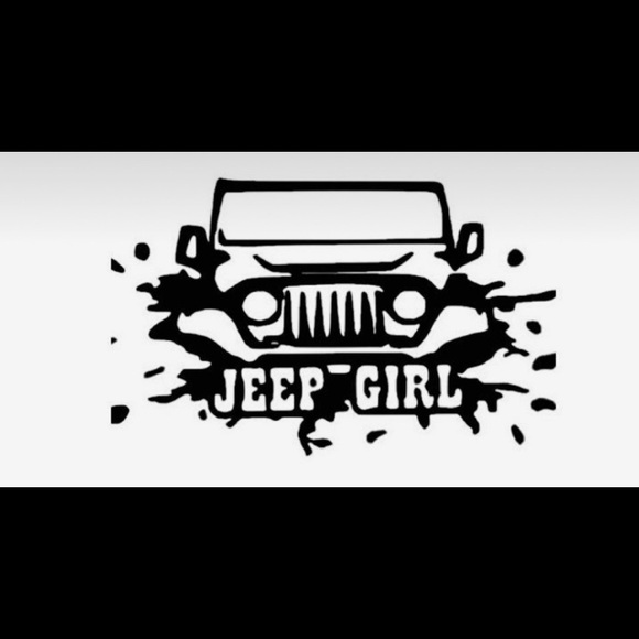 Accessories | Jeep Girl Decal | Poshmark